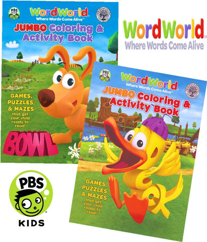 pbs coloring book