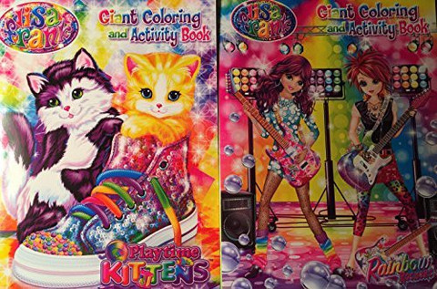 lisa frank coloring book
