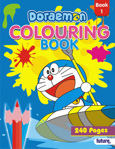 coloring book doraemon