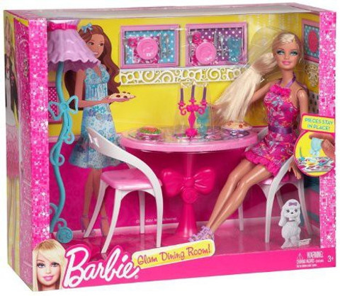 barbie dining room furniture