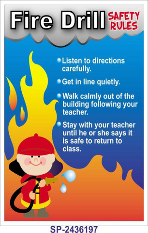 fire drill safety rules