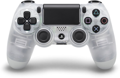 white wireless ps4 controller