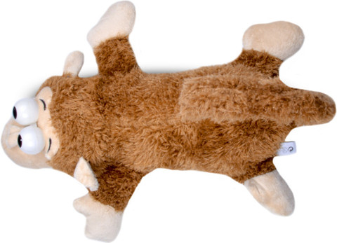 laughing monkey dog toy
