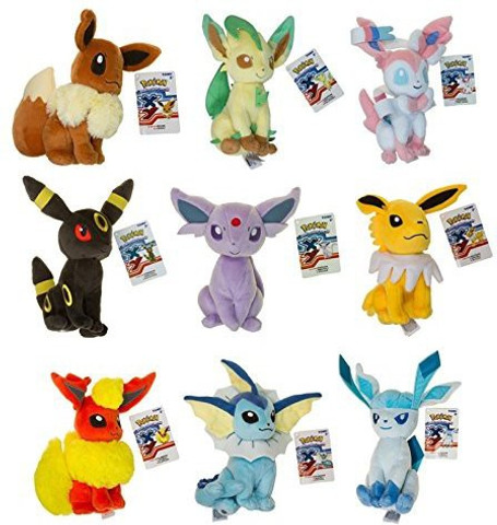 eevee plush evolutions