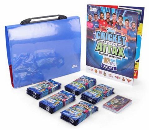 Topps Combo of (Cricket Attax IPL Bonanza Pack + UCL Match Attax ...