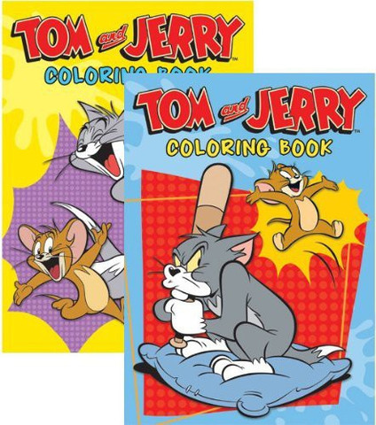 tom and jerry coloring book