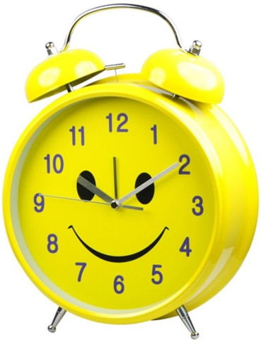 smiley clock