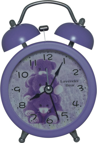 lavender clock