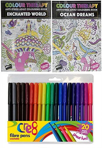 felt pen coloring book