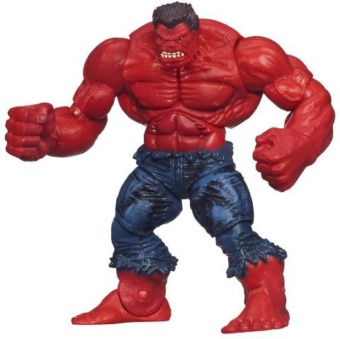 avengers red hulk toys