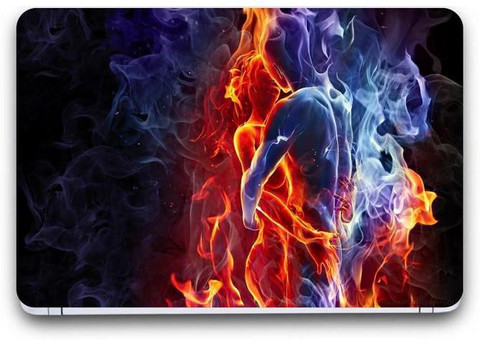 water and fire couple wallpaper