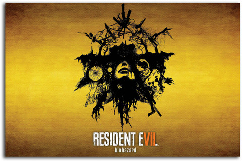 resident evil 7 wall