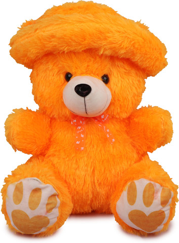 orange teddy bear