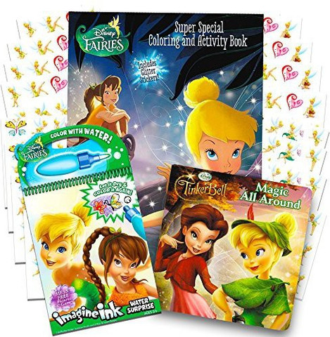 tinkerbell coloring book for adults
