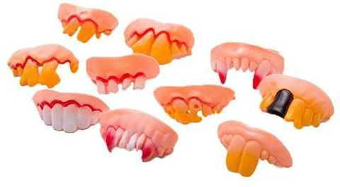 false teeth toy