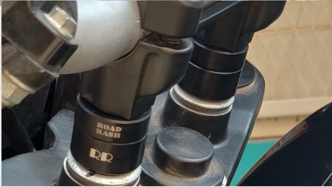 road rash handlebar riser