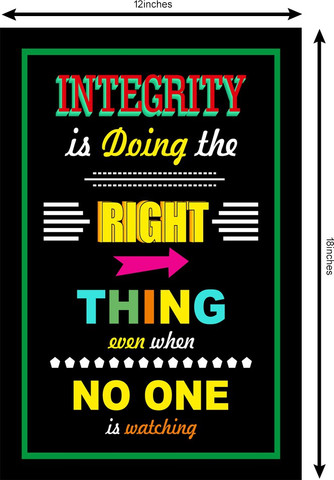 integrity poster