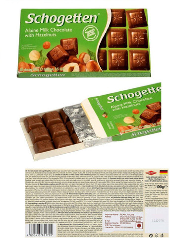 german chocolate bars