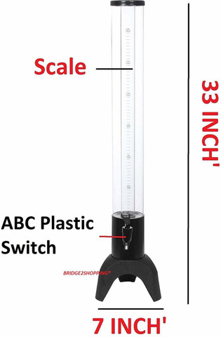 plastic beer tower