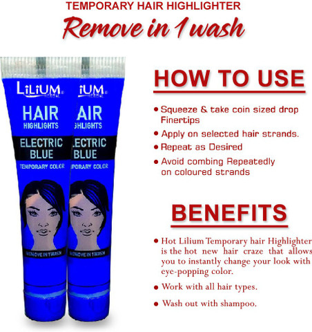 electric blue highlight