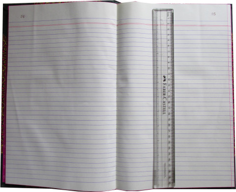 Shyamaraj Single Line Long Register 200 Pages SD200 1-Part Full Scape ...