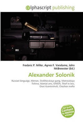 alexander solonik kill count