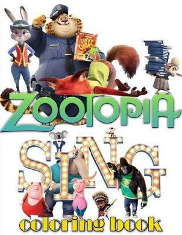 zootopia coloring book