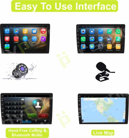 Hypersonic Smart Android Car Stereo 10'INCH ULTRA HD DISPLAY SCRATCH ...
