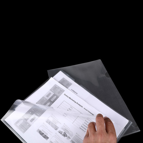 Flipkart.com | Universal File Folder A4 Size Transparent Clear ...