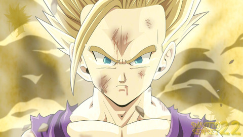 ssj2 gohan crying