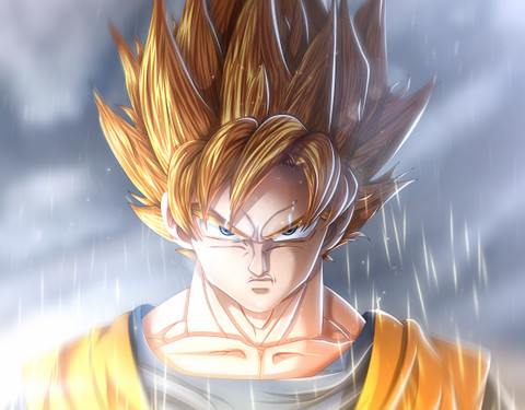 faces goku