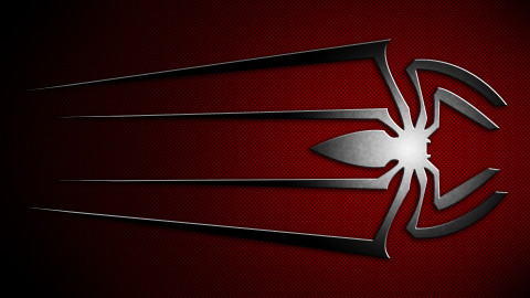 spiderman logo background