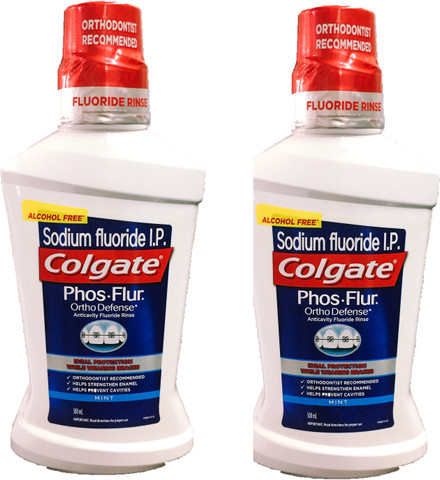 fluoride rinse colgate