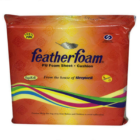 feather covered foam