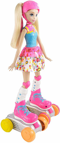 roller skating remote control doll