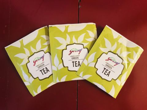 Godrej Lemon Honey Tea Bags pack of 50 Lemon, Honey Green Tea Bags Box ...