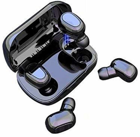 wireless earbuds with button control