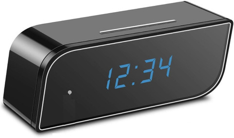 spy camera clock