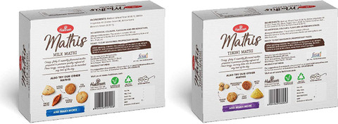 Haldiram's Milk Mathi & Tikoni Mathi Combo Price in India - Buy ...