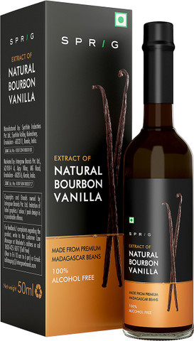 Sprig natural vanilla Extract 50ml Vanilla Liquid Food Essence Price in ...