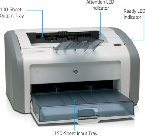 HP LaserJet 1020 Plus Single Function Monochrome Laser Printer - HP ...