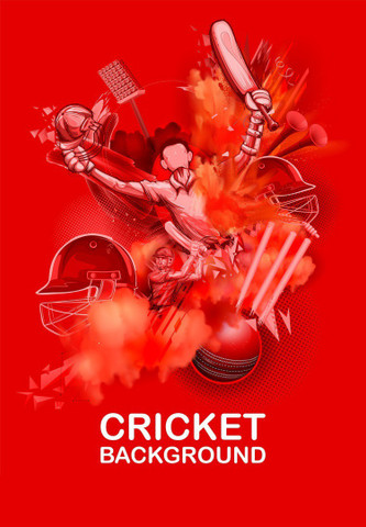poster background cricket