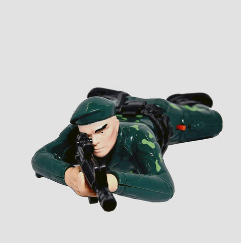 crawling action man