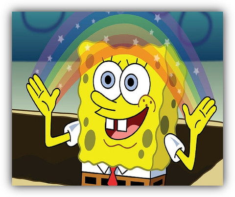 spongebob squarepants sky