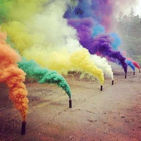 how to color smoke