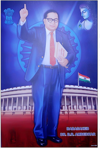 ambedkar standing
