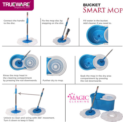 360 spin mop instructions