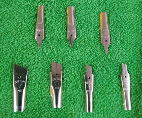 devanagari calligraphy nibs