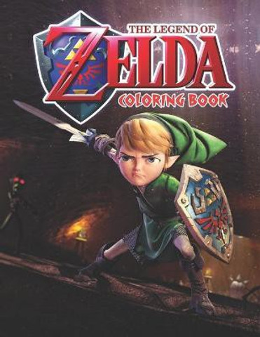 legend of zelda coloring book