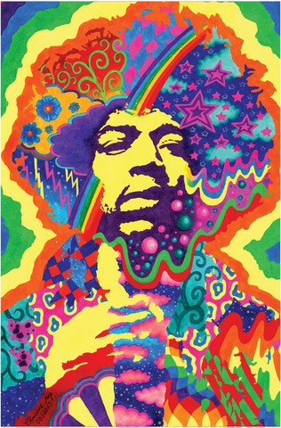 hendrix psychedelic